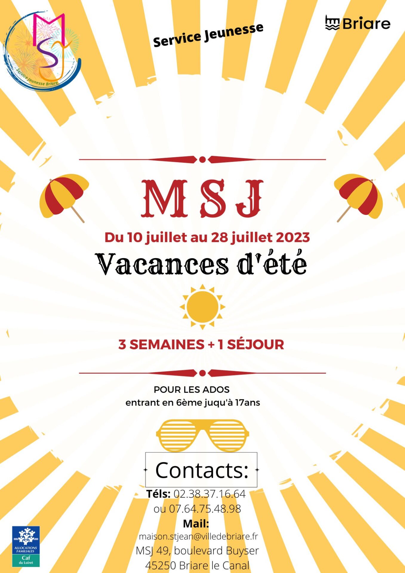 MSJ Maison St-Jean 11-17 ans - Ville de briare